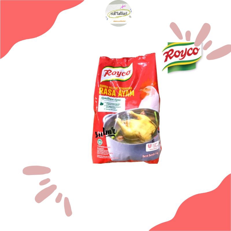 Jual ROYCO PENYEDAP RASA AYAM & SAPI @1000g | Shopee Indonesia