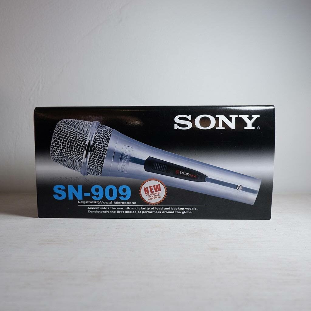 Jual Vocal Plus Microphone - Microphone SONY SN-909 / Mic Kabel Merk ...