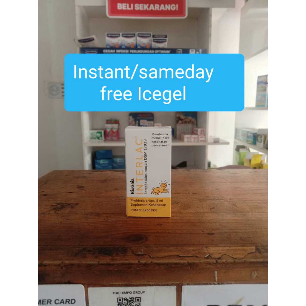 Jual Interlac drops drop 5 ml interlac probiotic oral | Shopee Indonesia
