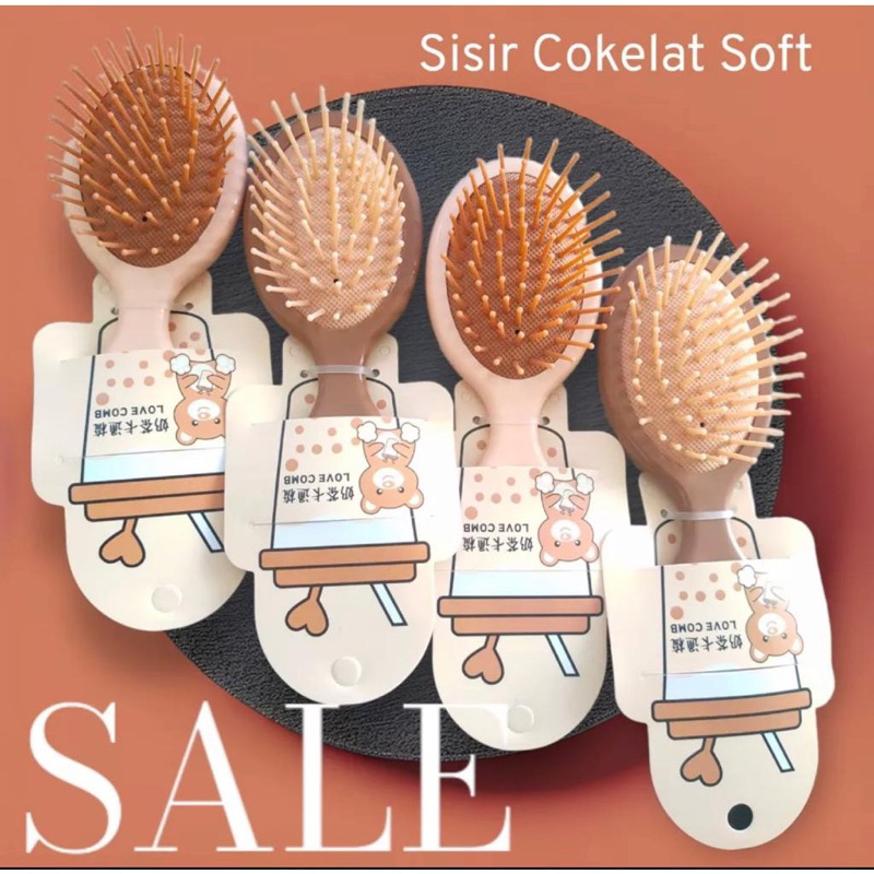 Jual SISIR BAYI COKLAT EDITION PREMIUM KOREAN STYLE / SISIR RAMBUT LUCU ...
