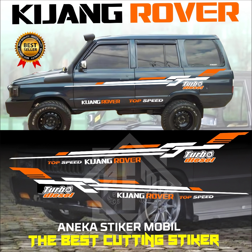 Jual Stiker Mobil Kijang Rover Model Simple | Shopee Indonesia