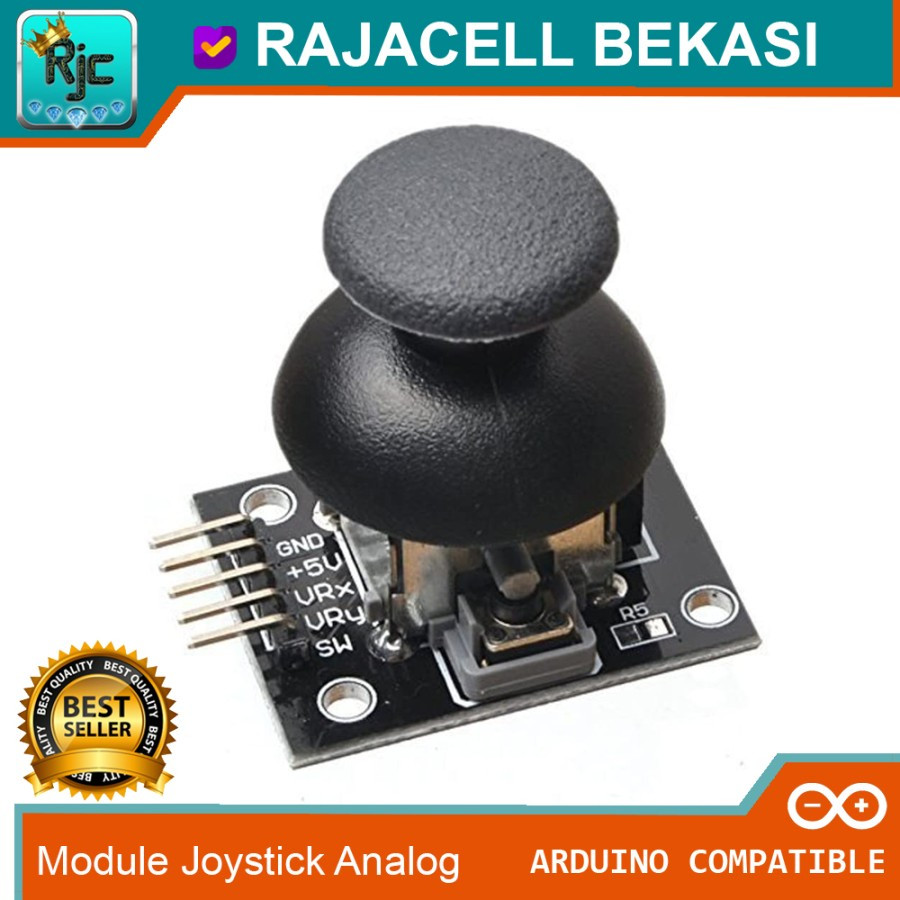 Jual Module Joystick Analog Dual Axis + Push button for Arduino | Shopee Indonesia