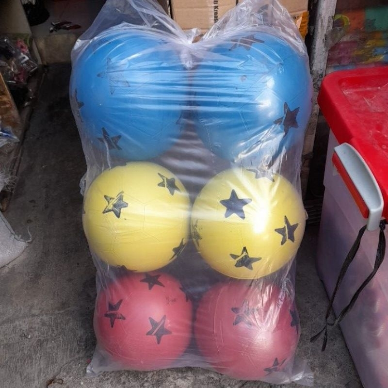 Jual 1 PAK (6 PCS) BOLA SEPAK PLASTIK KIRIM INSTANT KURIR BOLA PLASTIK ...