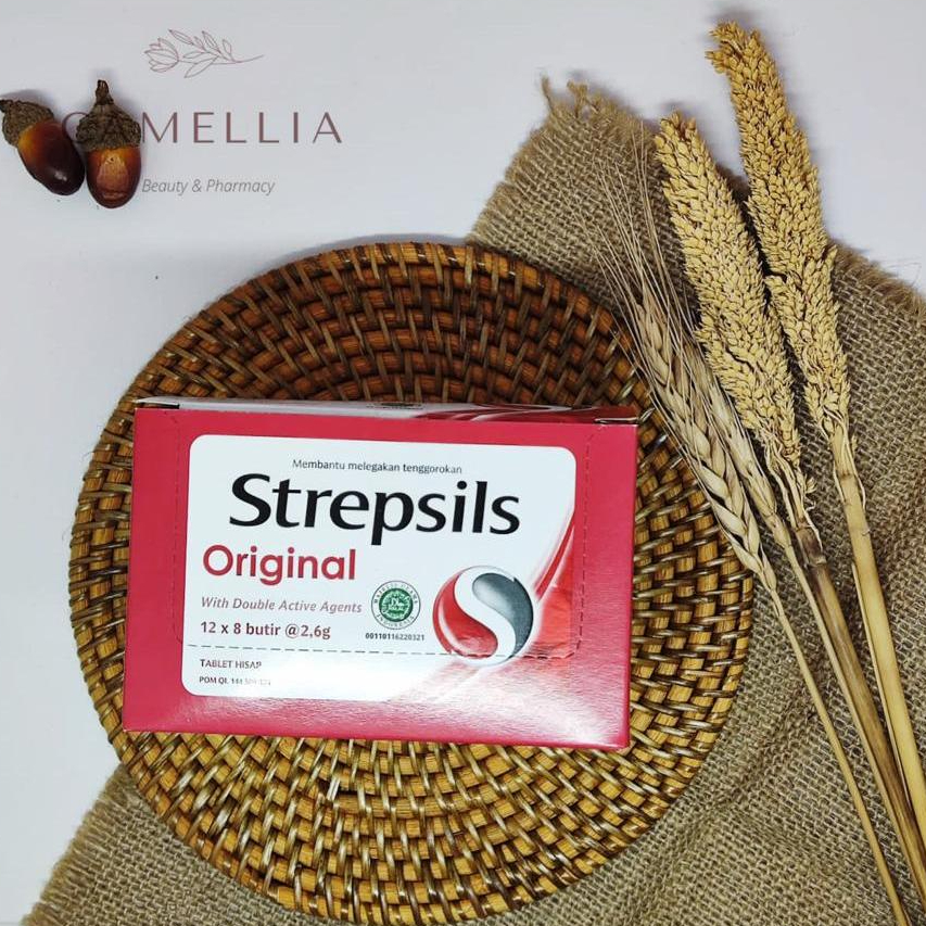 Jual Strepsils Original 1 Sachet 8 Tablet | Shopee Indonesia