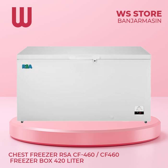 Jual Chest Freezer RSA CF-460 / CF460 Freezer Box 420 liter | Shopee ...