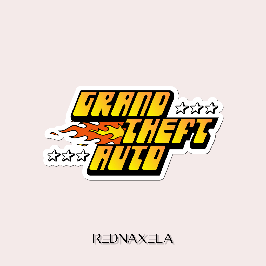 Jual Stiker Vinyl Grand Theft Auto (1997) Stiker Koper Outdoor ...