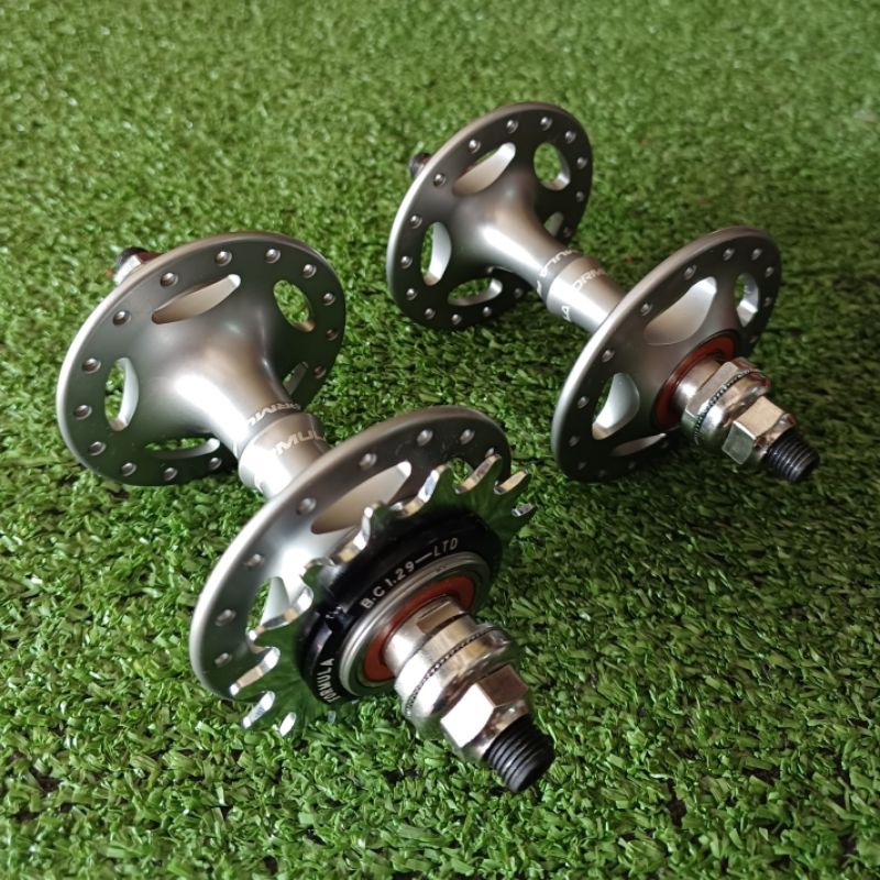 Jual Hub Freehub Formula Fixie 32 Hole Sealed Bearing Cog Lockring Grey ...