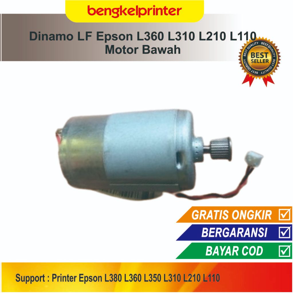 Jual Dinamo LF Motor Bawah Epson L360 L310 L210 L110 | Dinamo Bawah ...