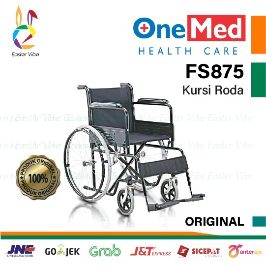 Jual Onemed | Kursi Roda Standar Husada FS 875 | Wheel Chair Standard ...
