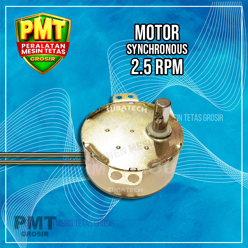 Jual Motor Dinamo Synchronous 2.5 RPM Mesin Tetas Telur Penetas MTTU ...