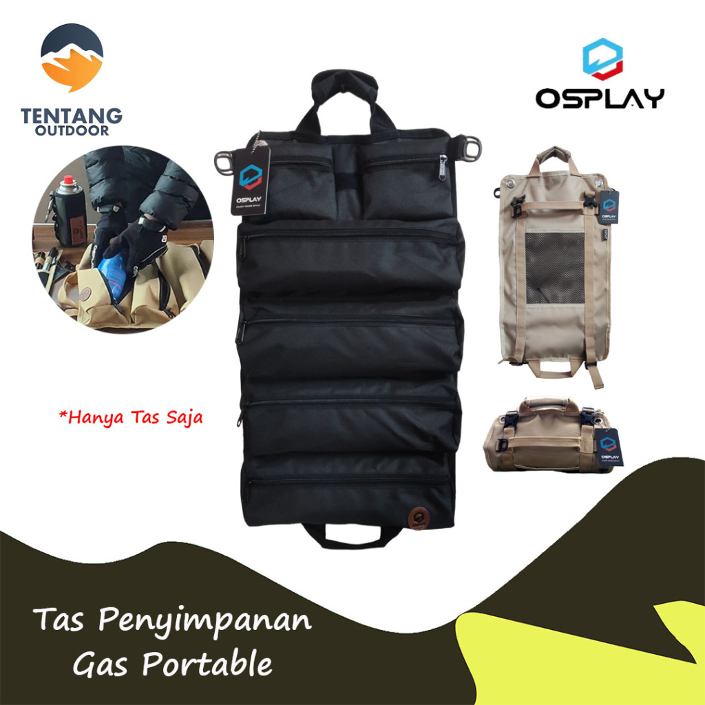 Jual Tas Penyimpanan Gas Portable OSPLAY Storage Bag Gas Camping ...