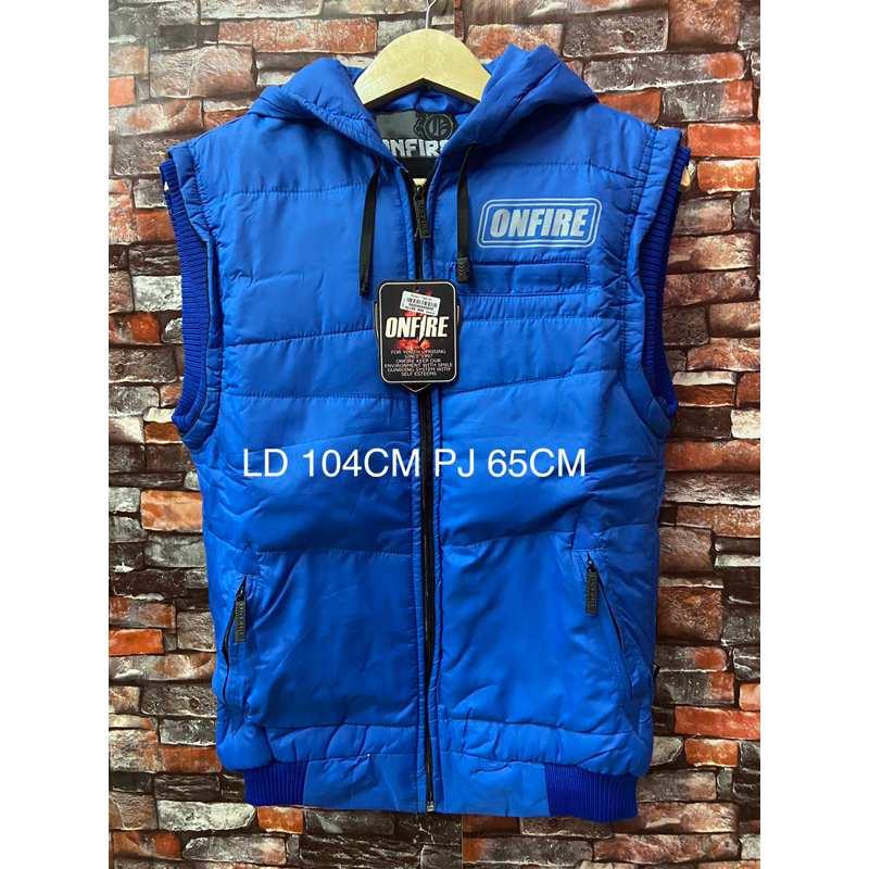 Jual jacket rompi hoody onfire original | Shopee Indonesia