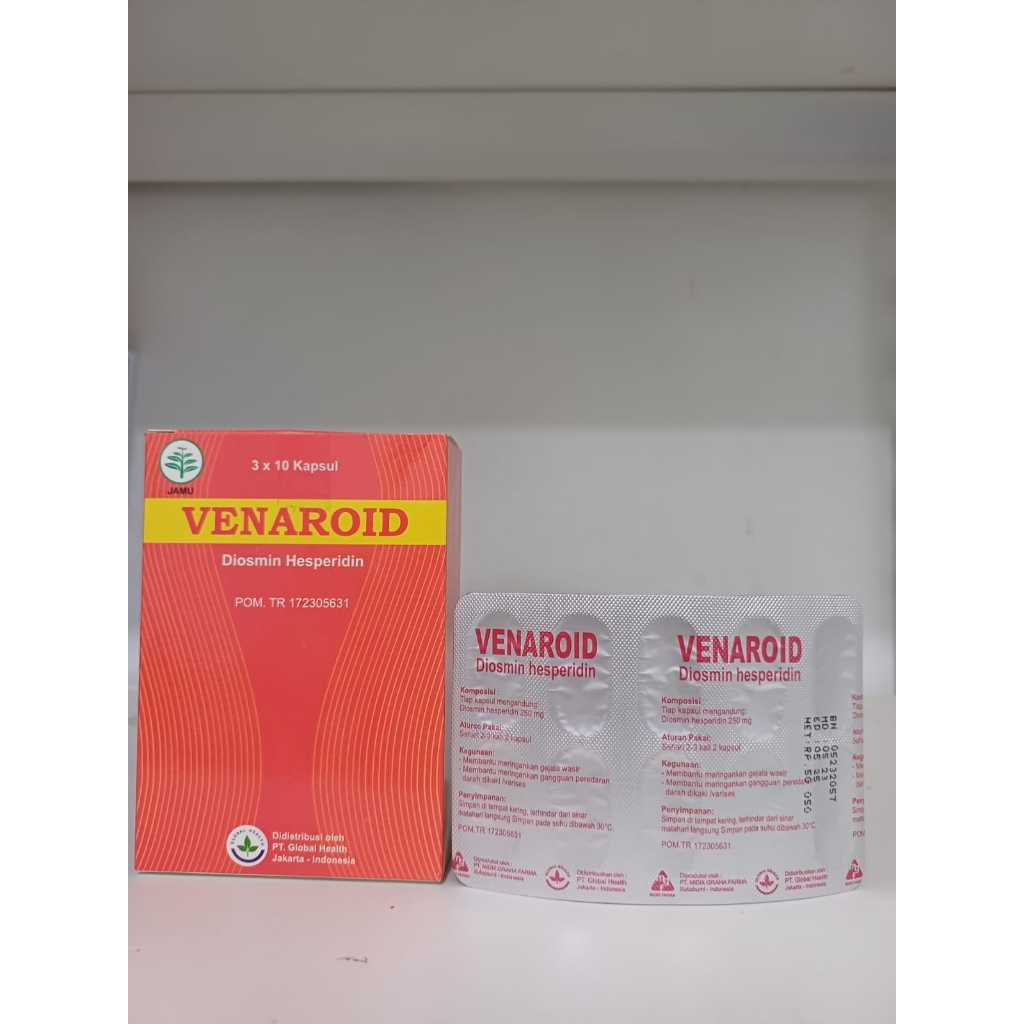 Jual Venaroid kapsul membantu meringankan gejala wasir | Shopee Indonesia