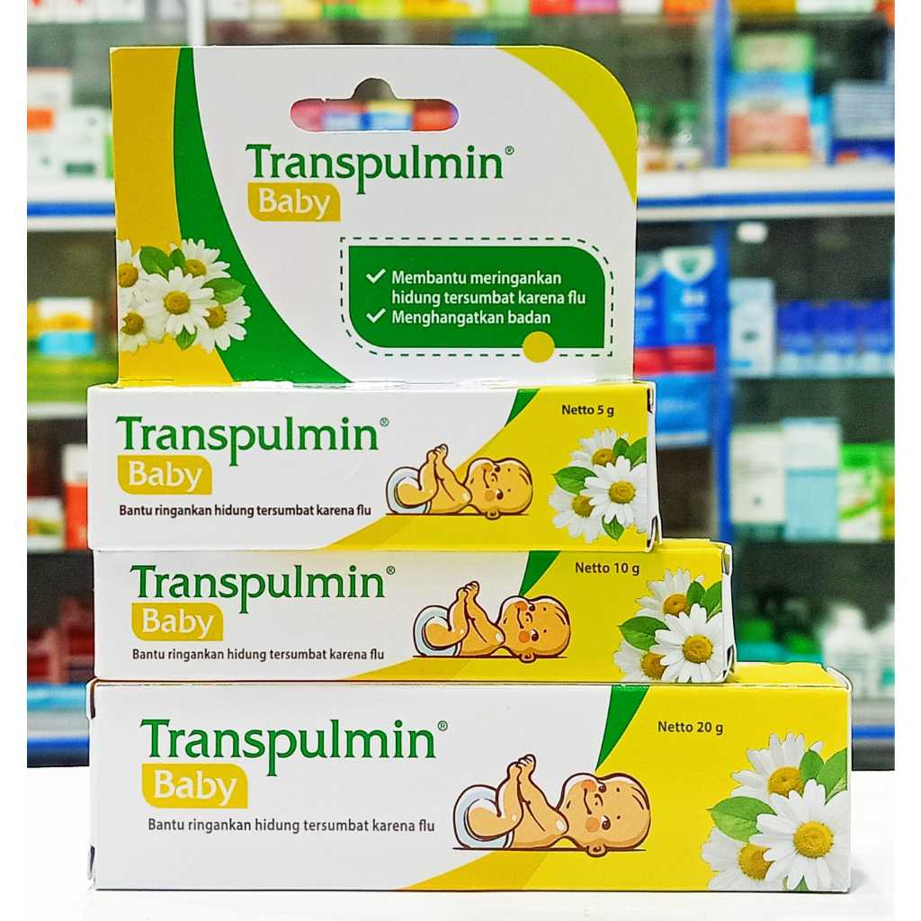 Jual Transpulmin Baby 𝟓𝐆𝐑, 𝟏𝟎𝐆𝐑 & 𝟐𝟎𝐆𝐑 - Balsem Meredakan Pilek dan ...