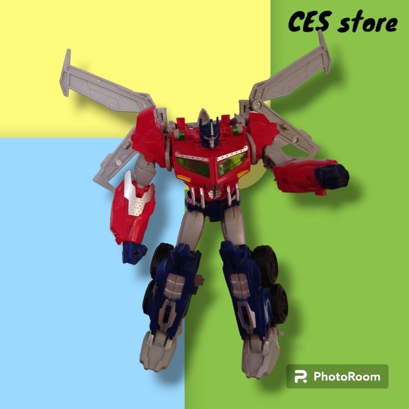 Jual figure transformers beast hunter Optimus prime | Shopee Indonesia