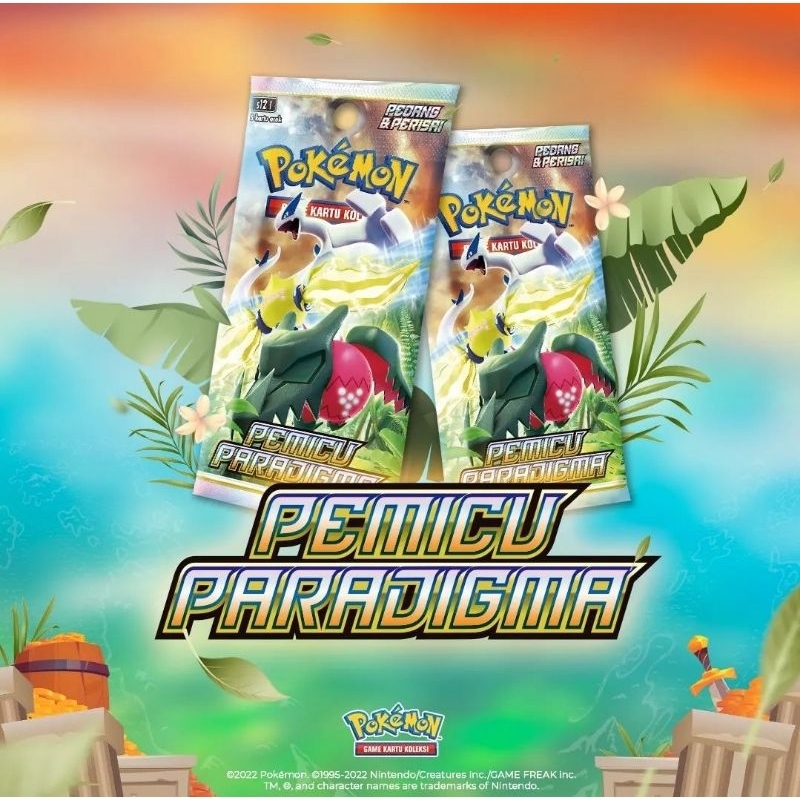 Jual Booster Pack ori kartu pokemon Pemicu Paradigma indonesia ...