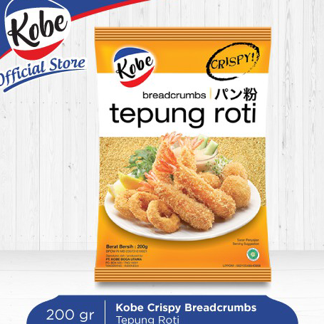 Jual Terkini Kobe Breadcrumbs Tepung Roti 200gr | Shopee Indonesia