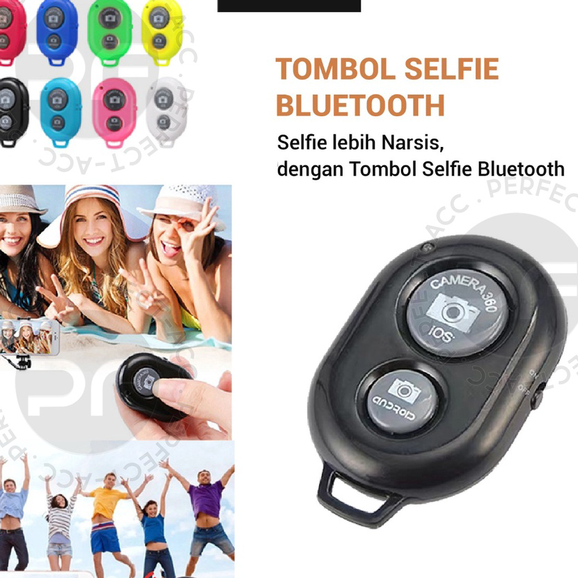 Jual SPESIAL BULAN INI Tomsis Bluetooth Remote Control Selfie Tombol ...