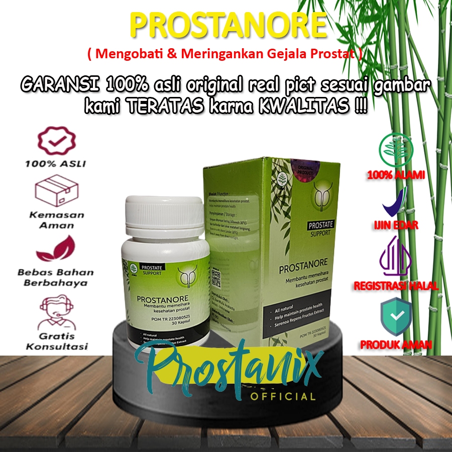 Jual Prostanore 100% Asli Herbal Original Obat Prostat Resmi BPOM ...