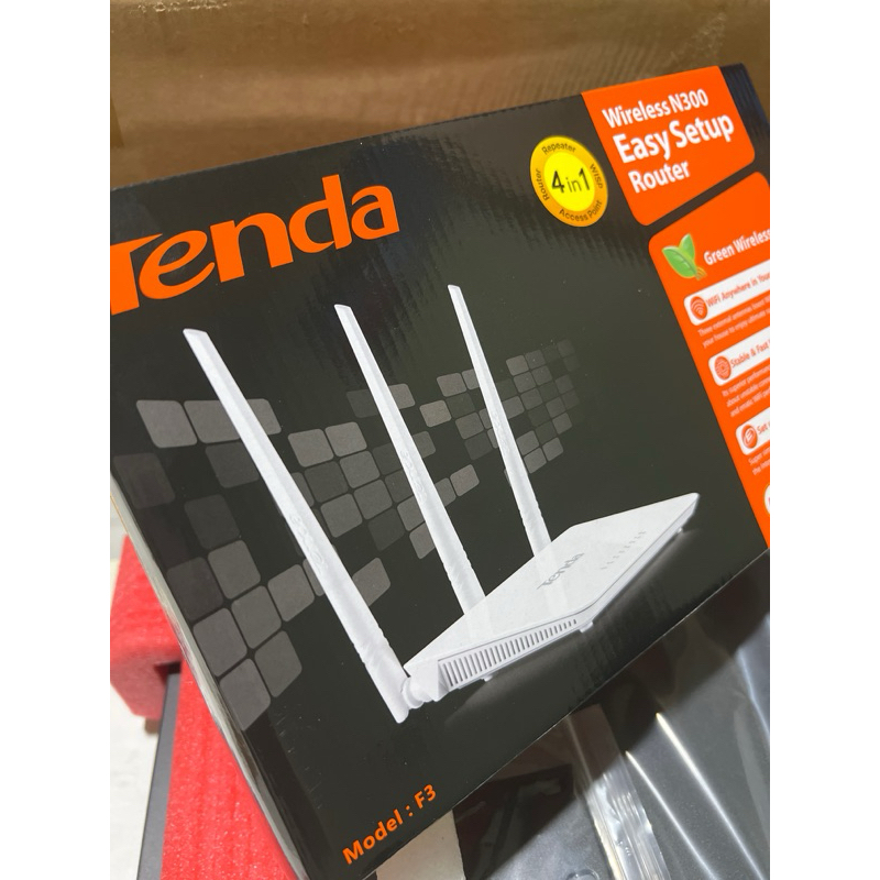 Jual Tenda F3 300mbps Wireless Router | Shopee Indonesia