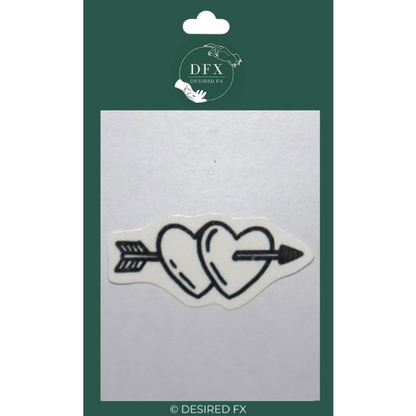Jual [PRODUK LOKAL] TATO HATI TEMPORER | TWO HEART TATTOO | PANAH HATI ...