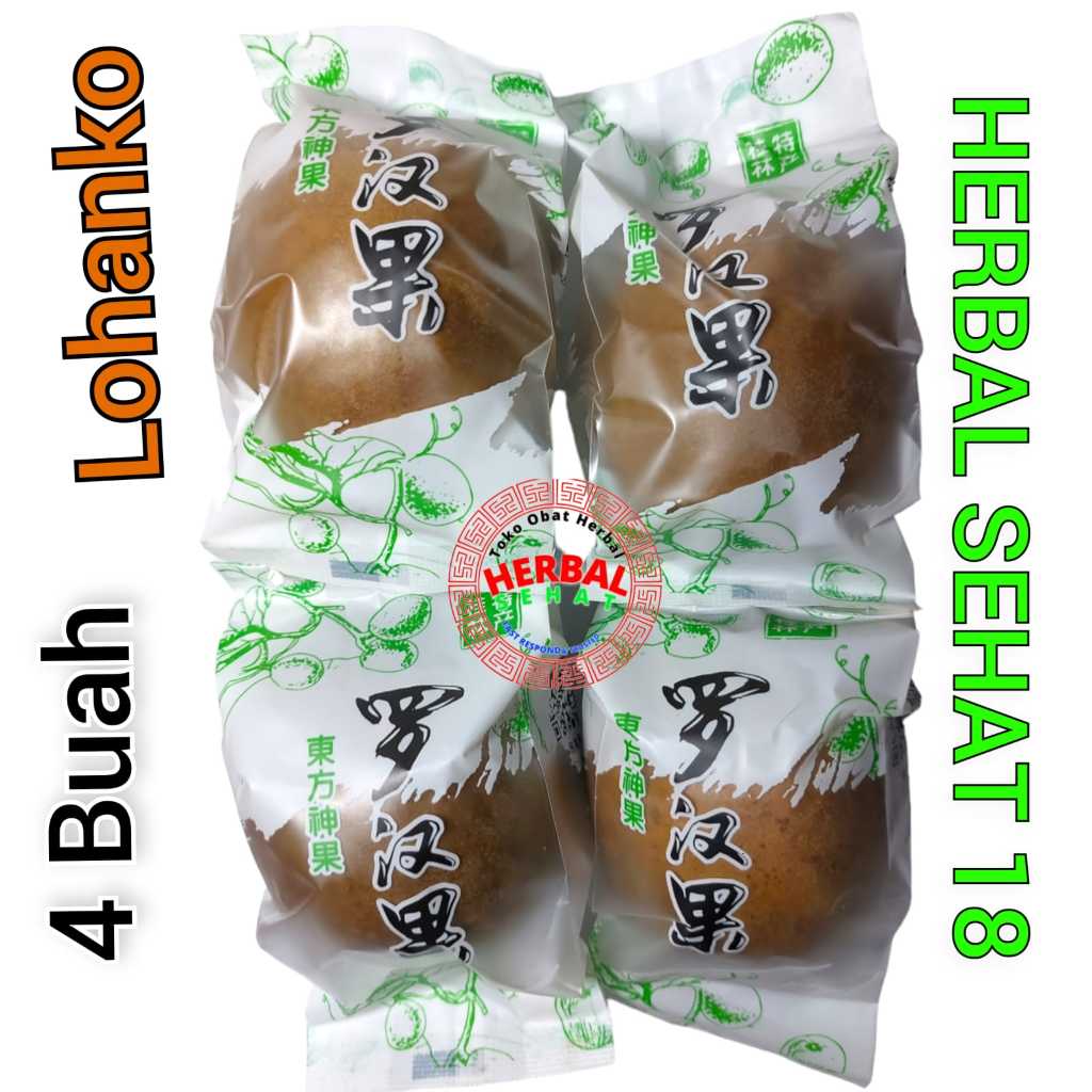 Jual 4 Biji - Lohanko Lo Han Ko Lo Han Kuo Lo Han Guo Luo Han Guo ...