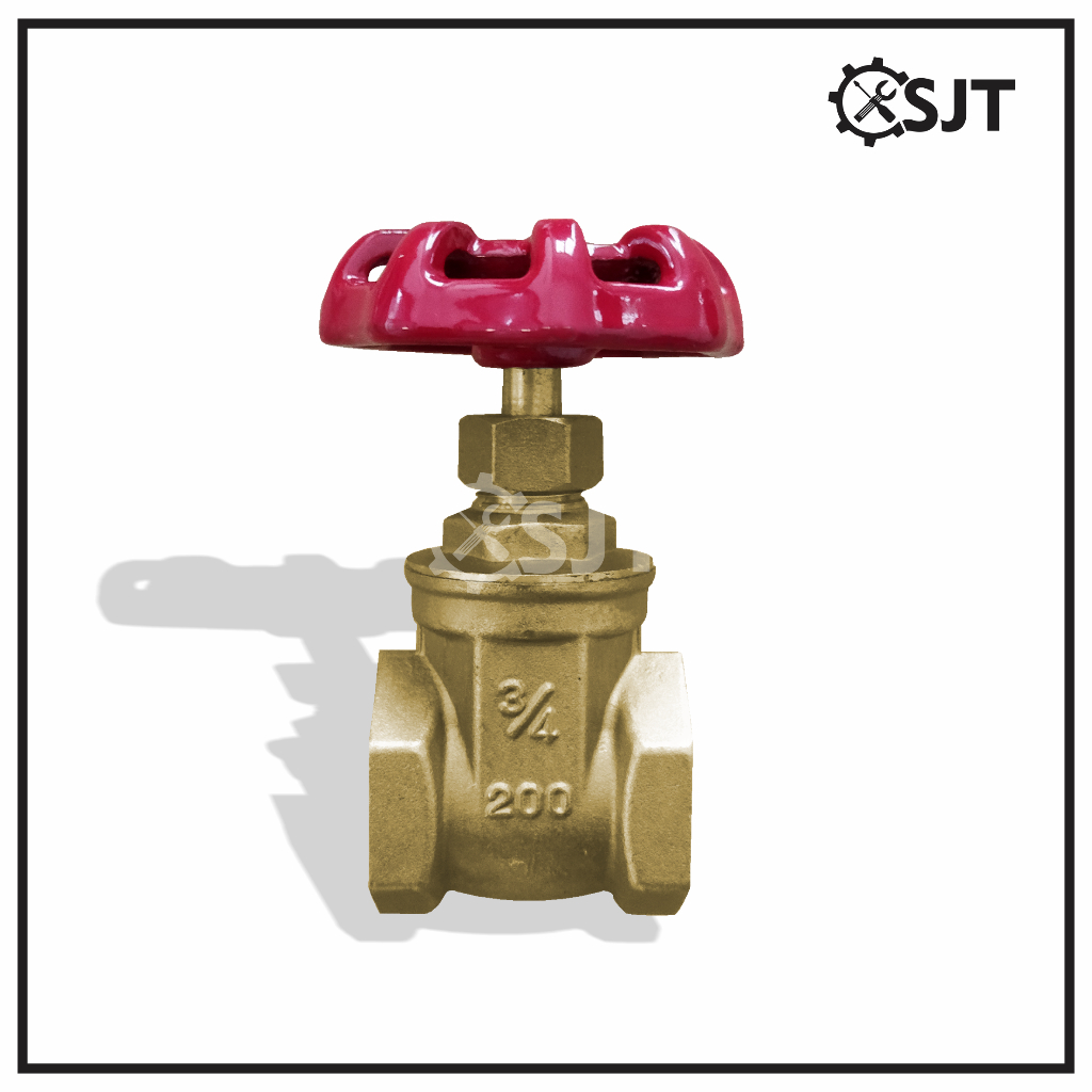 Jual Gate Valve Kuningan 3/4 Inch - Stop Kran Putar Kuningan | Shopee ...