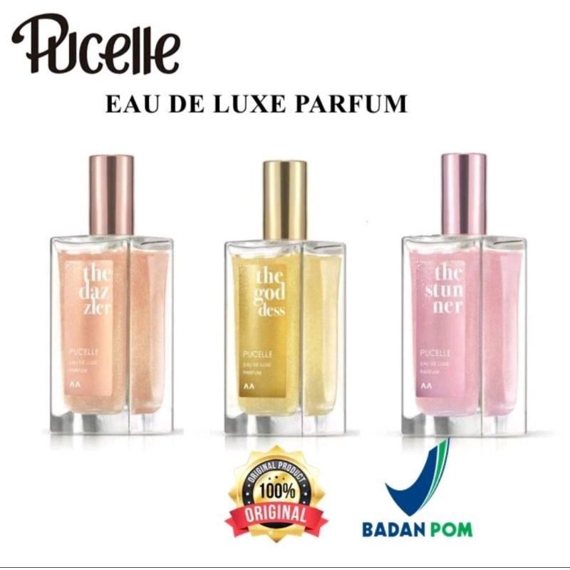 Jual PUCELLE Eau De Luxe / Pucelle Parfum 50 ML100% ORIGINAL dan BPOM ...