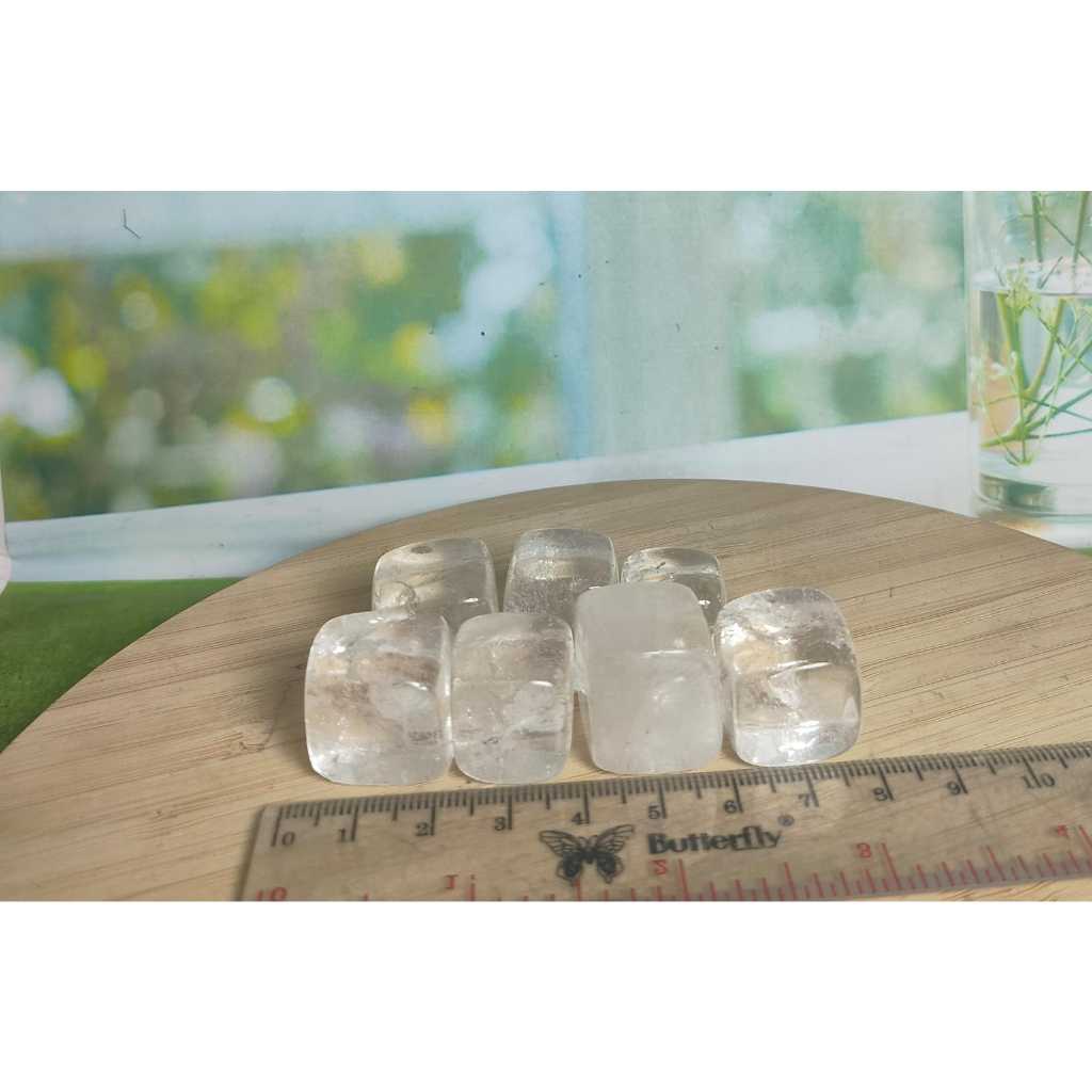 Jual Natural Clear Quartz Cube Paket 100 grams (6) | Shopee Indonesia