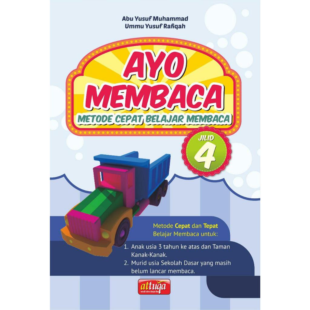 Jual ATTUQA Ayo Membaca Seri 1 - 4 Soft Cover Untuk Anak PAUD/TK Belajar Membaca ORIGINAL ...