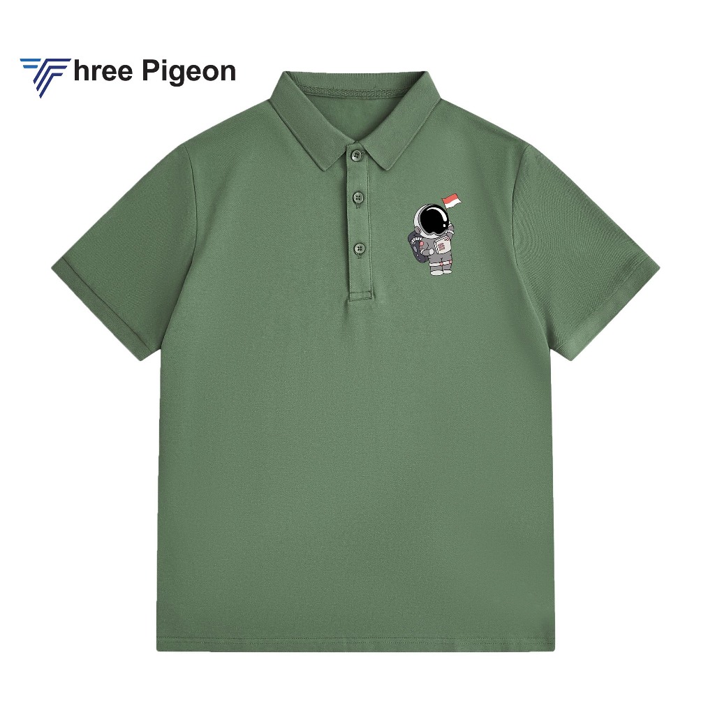 Jual Three Pigeon Polo Shirt - Astronout | Shopee Indonesia