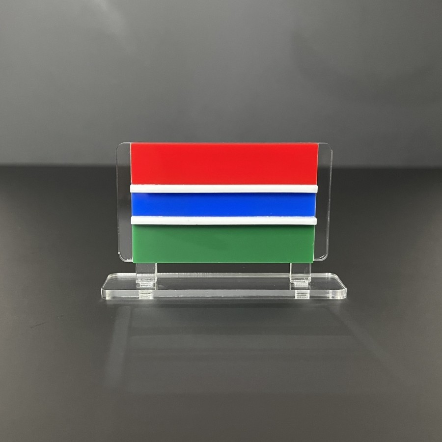 Jual Bendera Meja Negara Gambia Bendera Gambia Timbul MURAH | Shopee ...