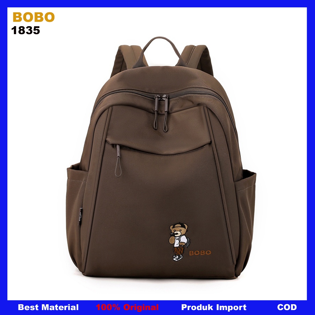 Jual BOBO 1835 Ransel wanita laptop 14 inch tas wanita waterproof muat ...