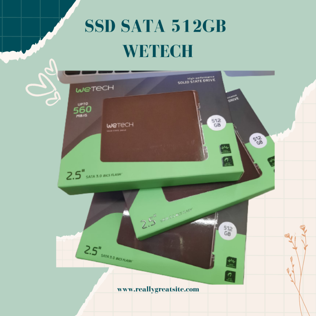 Jual SSD SATA 512GB WETECH | Shopee Indonesia
