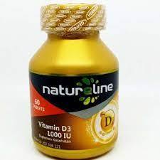 Jual NATURELINE VITAMIN D3 400, 1000 IU & SYRUP (PROMO 3 BOTOL ...