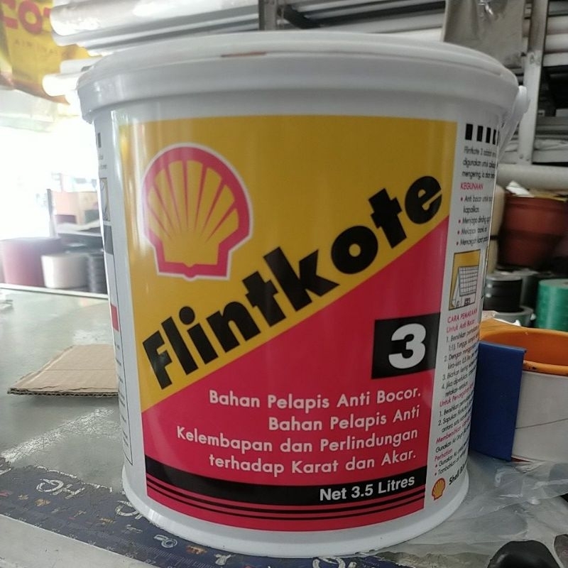 Jual Shell flinkote 3 anti bocor. anti karat plingkot Shell 3.5 liter ...
