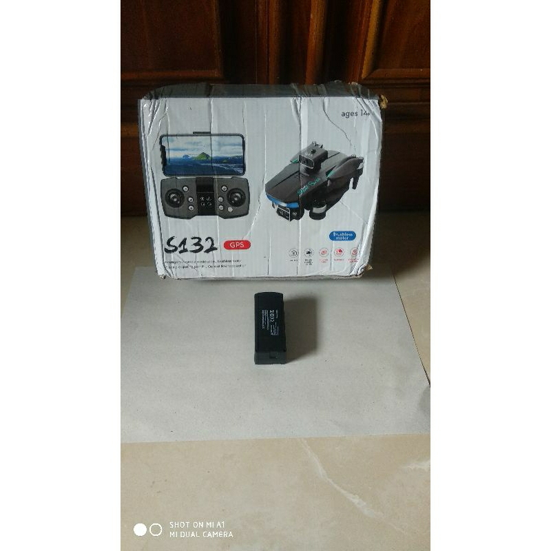 Jual drone part s132 batrei cadangan 3,7v 1800mah | Shopee Indonesia