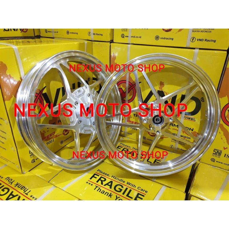 Jual Velg Vnd V Speed Ring 14 V1/ V2/ V3 Vario 110 / beat / Scoopy/ Spacy velg vnd vspeed Ring14 ...