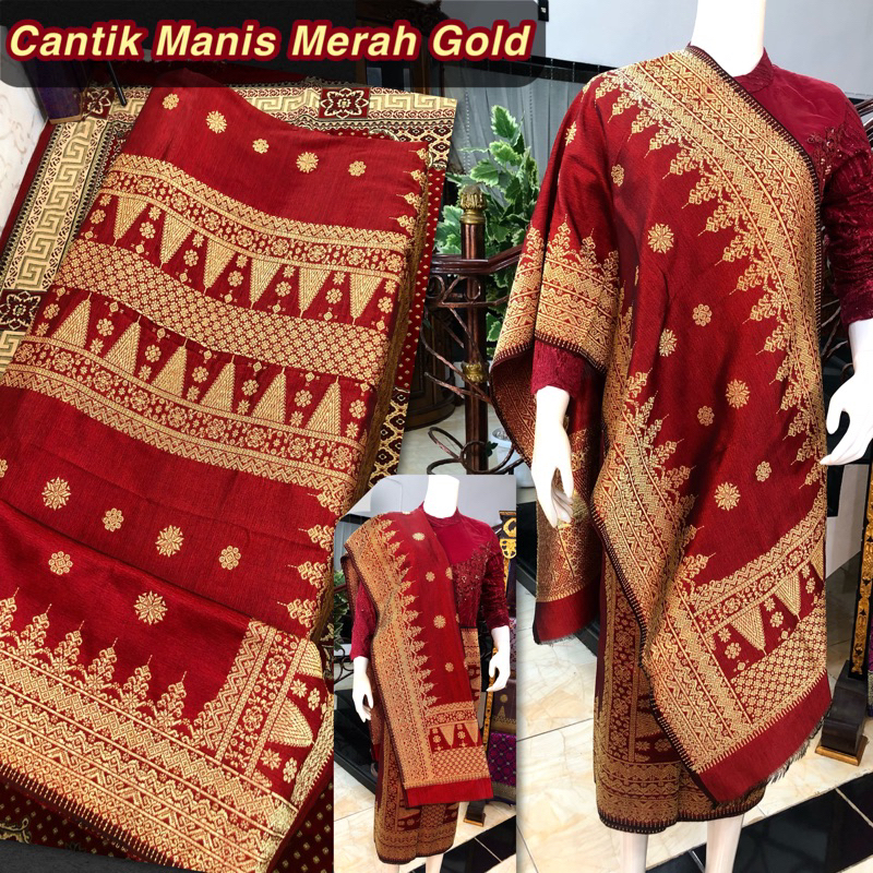 Jual RAGAM WARNA Songket Cantik Manis Exclusive /songket tenun asli ...