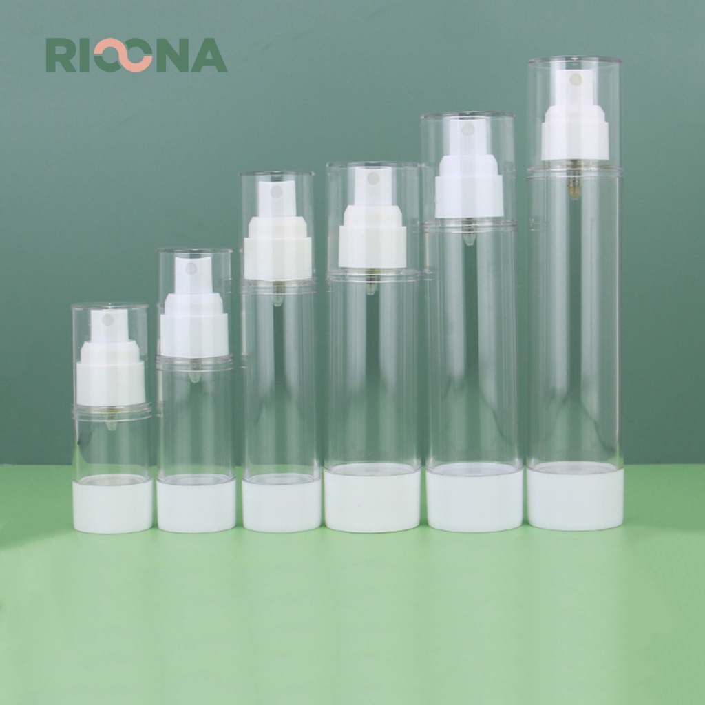 Jual Botol Airless Pump Spray Botol Lotion 15ml 30ml 50ml 80ml 100ml ...