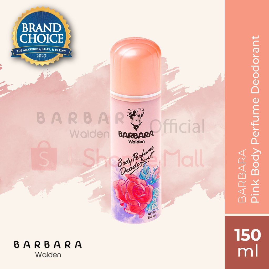 Jual Barbara Pink Body Perfume Deodorant 150ml | Shopee Indonesia