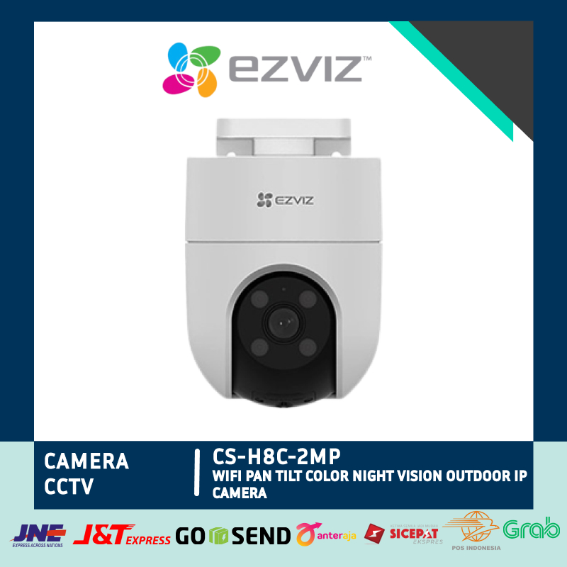 Jual Ezviz H8c Outdoor 2MP CCTV Pan&Tilt Wifi IP Camera Auto Tracking ...