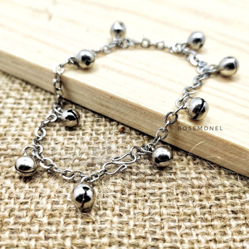 Jual Gelang Tangan Kerincing Keroncong Anak Dewasa/ Gelang Kaki ...