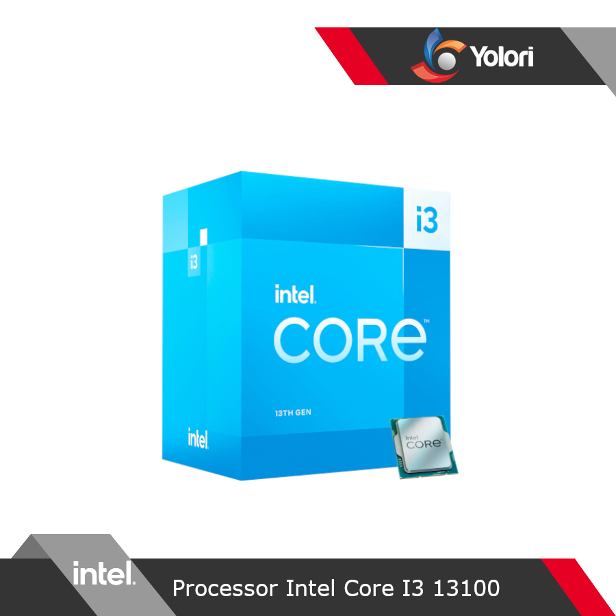 Jual Processor Intel Core I3 13100 Box Raptor Lake Socket LGA 1700 ...