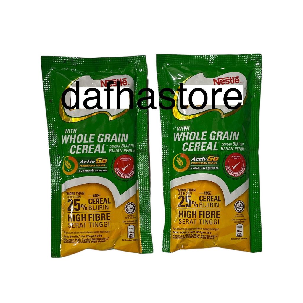 Jual nestle milo_o WHOLE GRAIN CEREAL Sachetan 36gram | Shopee Indonesia