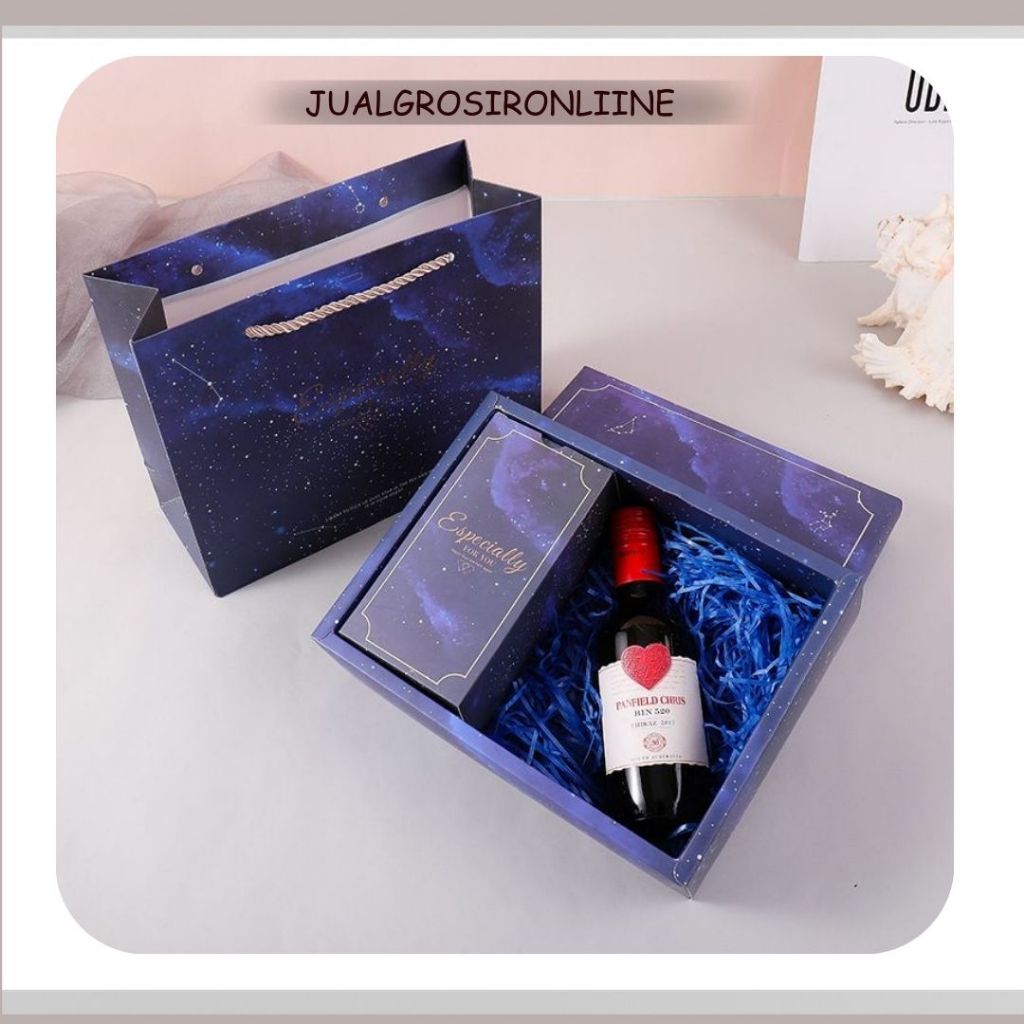 Jual Paket Box + Paper Bag Premium Set Gift Box Kotak Kado | Shopee ...