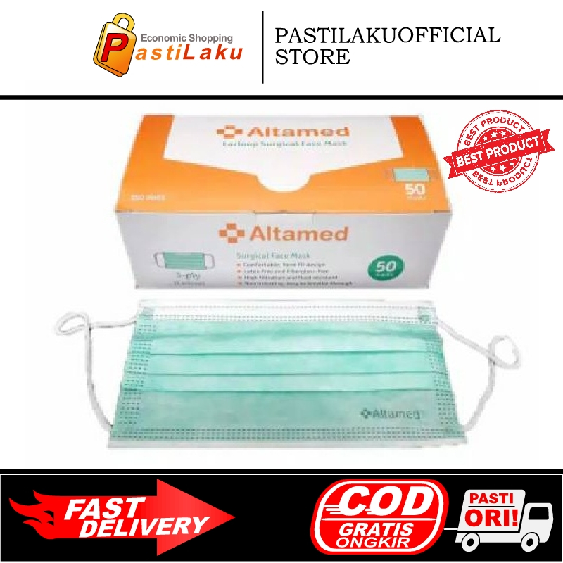 Jual Masker Earloop Masker Headloop Masker Medis Altamed 3ply - 1 Box ... Jual Masker Earloop Masker Headloop Masker Medis Altamed 3ply - 1 Box ...