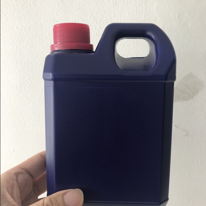 Jual Jerigen / botol kotak 1 liter / 1000 ml biru | Shopee Indonesia