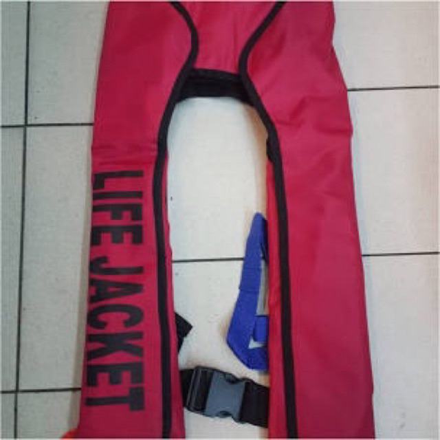 Jual LIFE JACKET MARLIN PELAMPUNG CO2 / LIFE JACKET INFLATABLE | Shopee ...