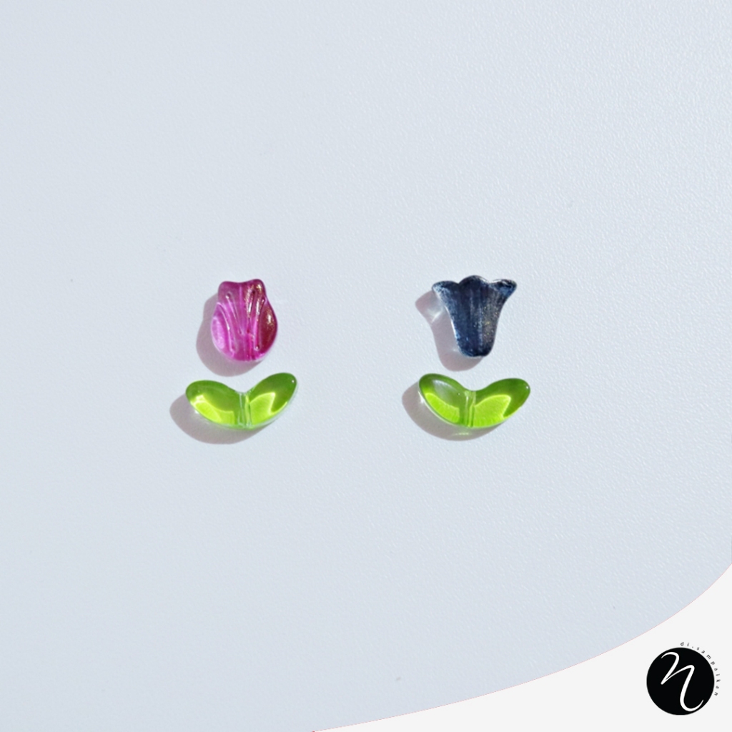 Jual Manik Bunga Tulip Kecil 1pcs dan Daun | Shopee Indonesia